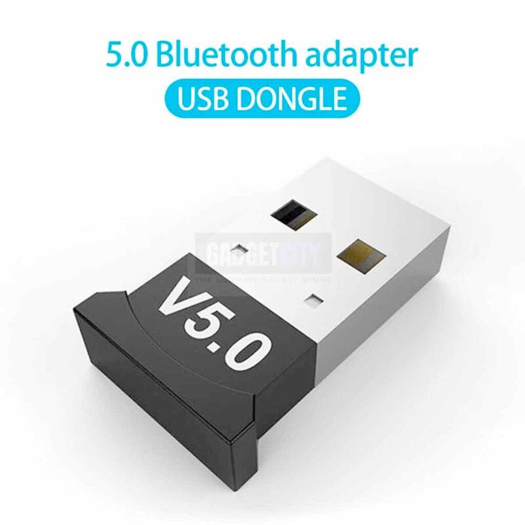 Bluetooth Dongle 5.0 USB Plug & Play • Gadget City