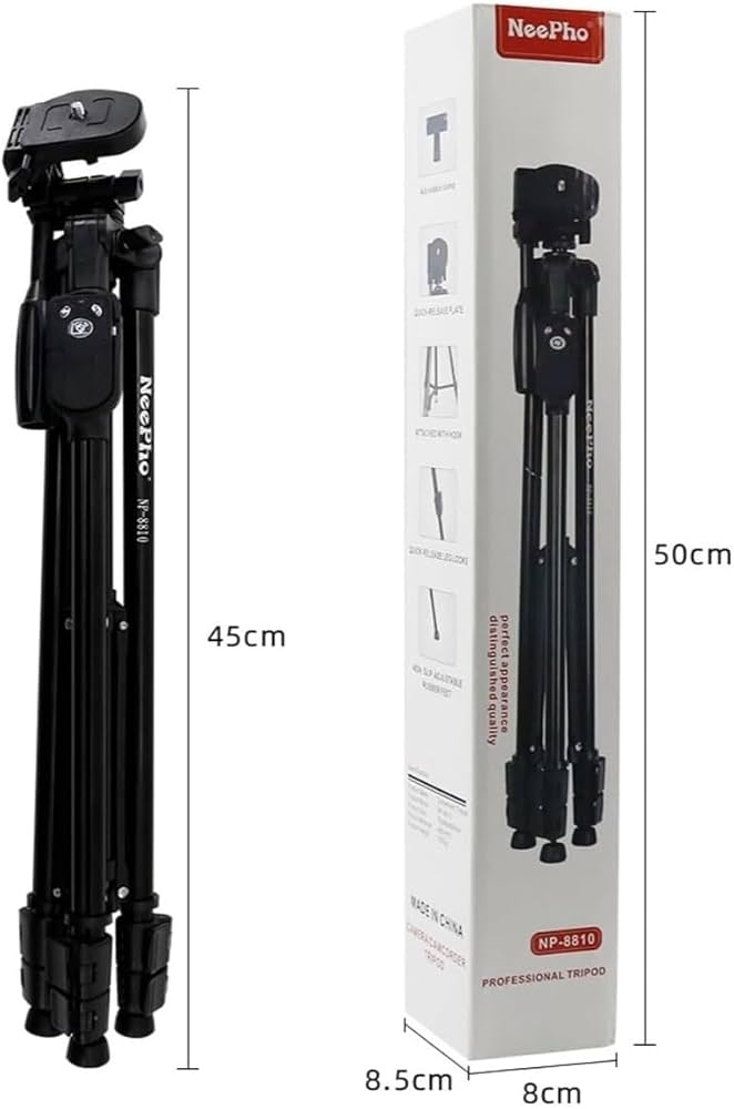 NeePho NP 8810 Camera Tripod • Gadget City